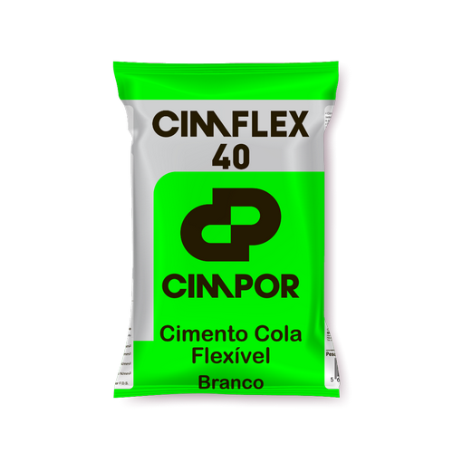 Cimento Cola Flexível Branco, Cimflex 40 - Cimpor (Saco 1Kg) - CuboStore
