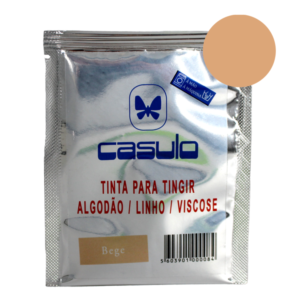 Tinta em pó bege - Casulo (Saqueta 12g) - CuboStore