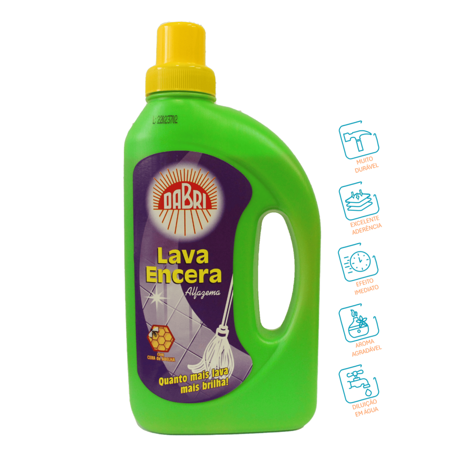 Lava e Encera com Aroma Alfazema Dabri - Búfalo (Frasco 500ml) - CuboStore
