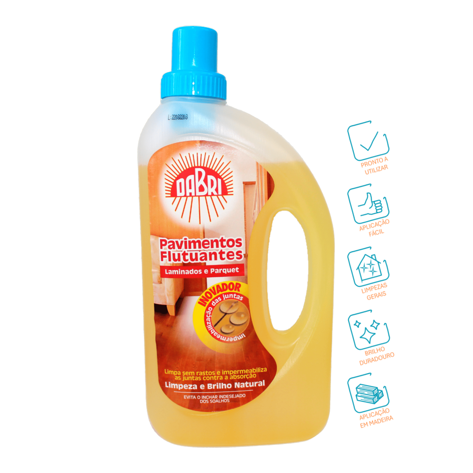 Limpa Pavimentos Flutuantes de Madeira Dabri - Búfalo (Frasco 750ml ...